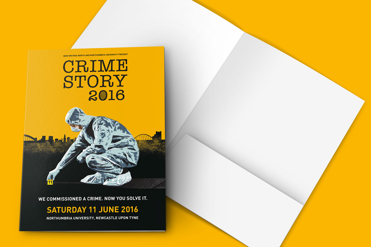 Crime Story festival – Identity and print design campaign - Graphic ...