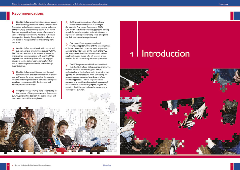 North East Assembly – brochure design - Graphic designer for Film, TV ...